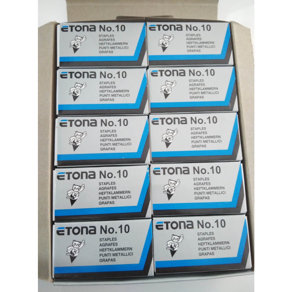 Jual Isi Staples / Neces Etona no 10 | Shopee Indonesia