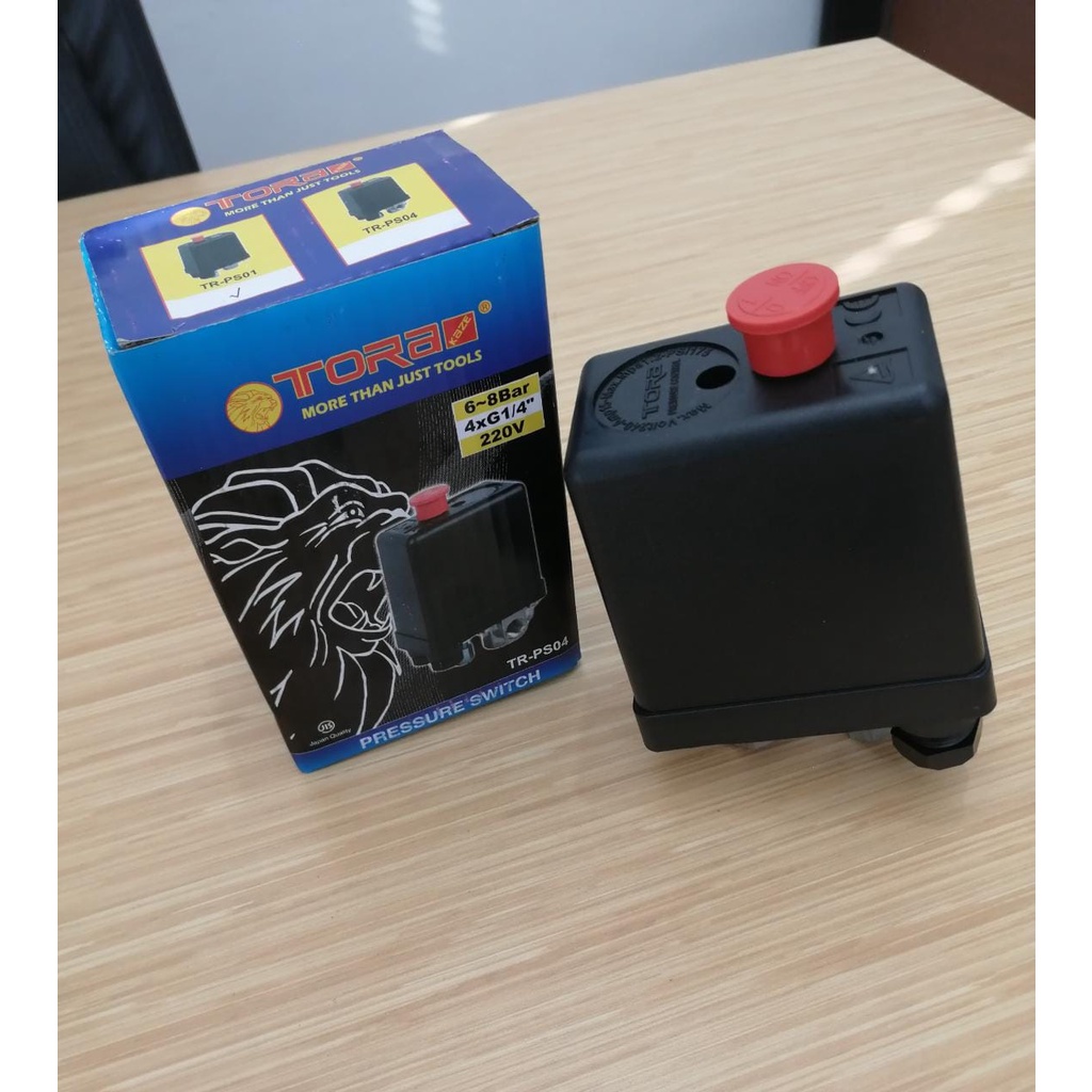 Jual Tora Pressure Switch Otomatis Kompressor PS01 | Shopee Indonesia
