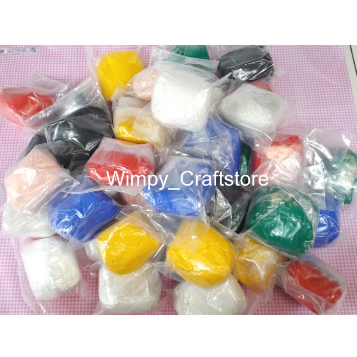 Jual WIMPY bahan clay joyfull clay air dry clay cold porcelain resin ...