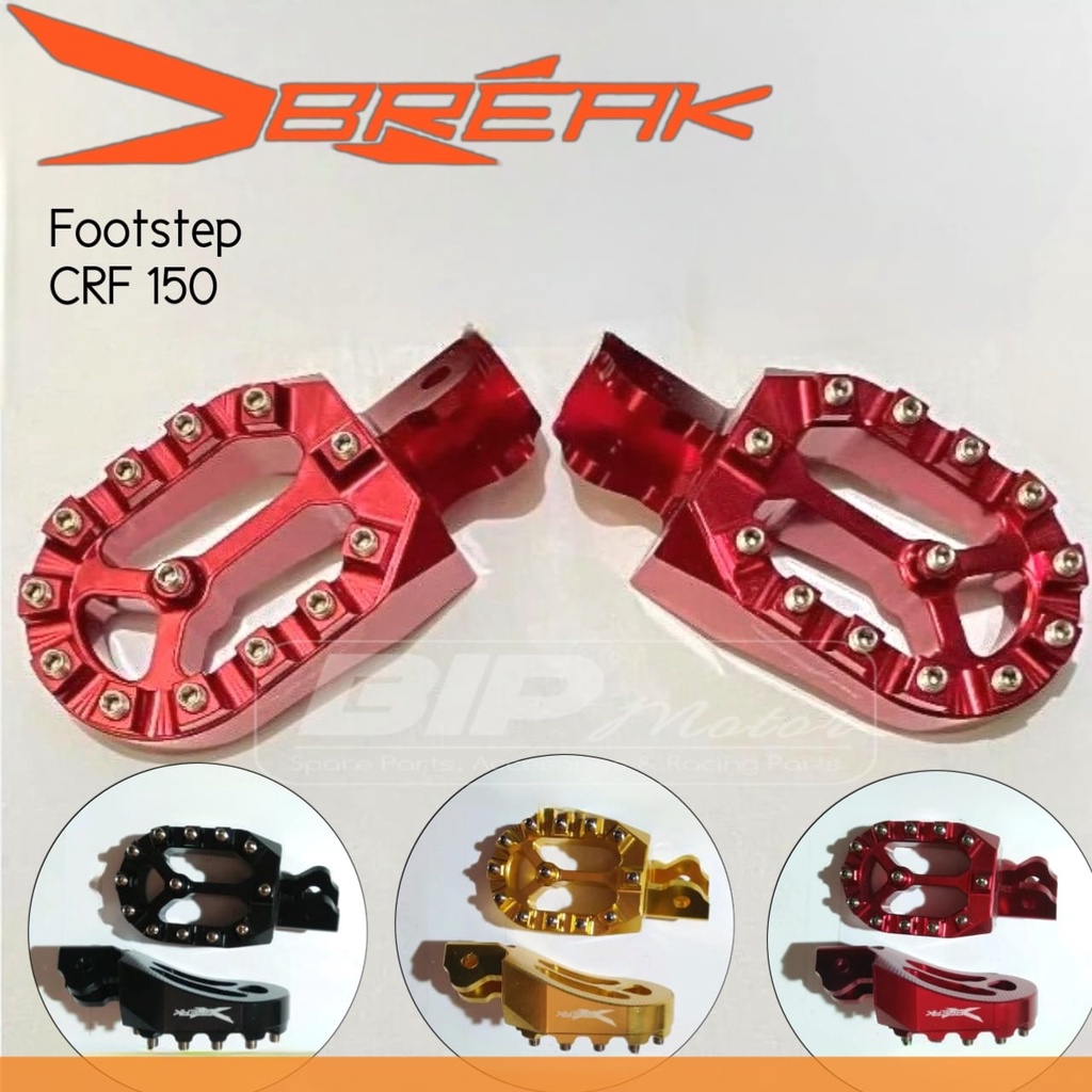 Jual FOOT STEP CRF 150 CNC X-BREAK | Shopee Indonesia