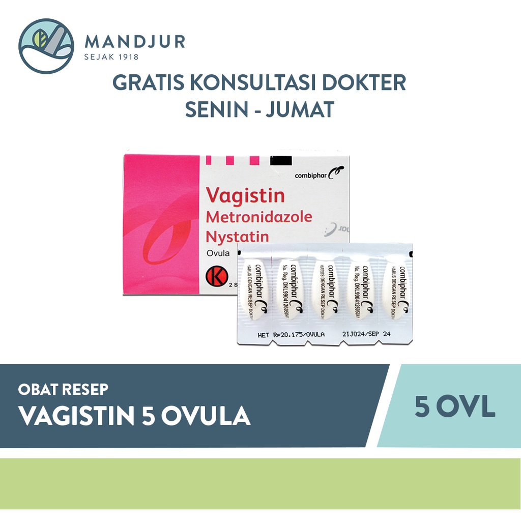Jual Vagistin 5 Ovula | Shopee Indonesia