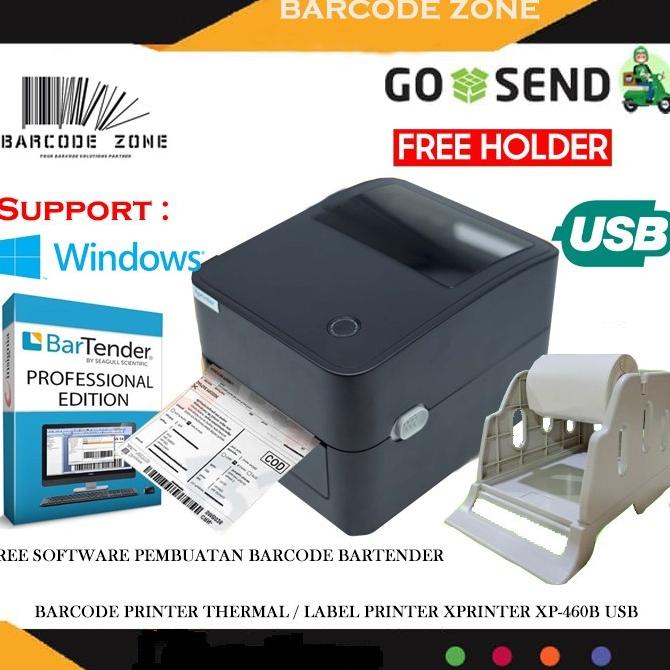 Jual PRINTER BARCODE THERMAL / LABEL PRINTER XPRINTER XP-4601B A6 ...