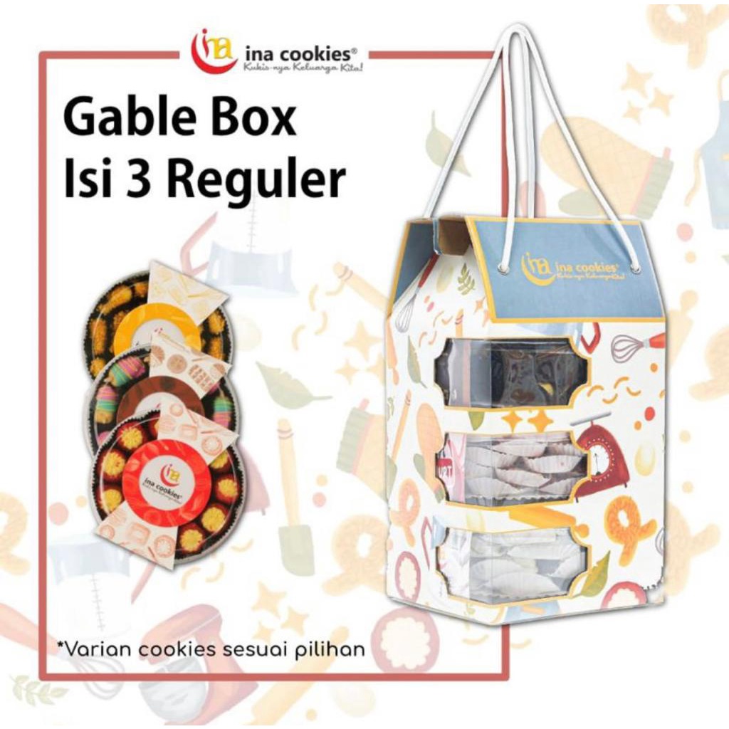 Jual Gable Box isi 3 Reguler | Shopee Indonesia