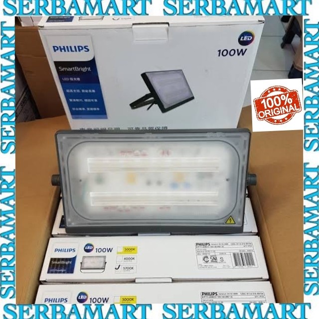 Jual LAMPU SOROT PHILIPS LED BVP 174 100W 5700K COOL WHITE - PHILIPS BVP174 100 WATT | Shopee ...