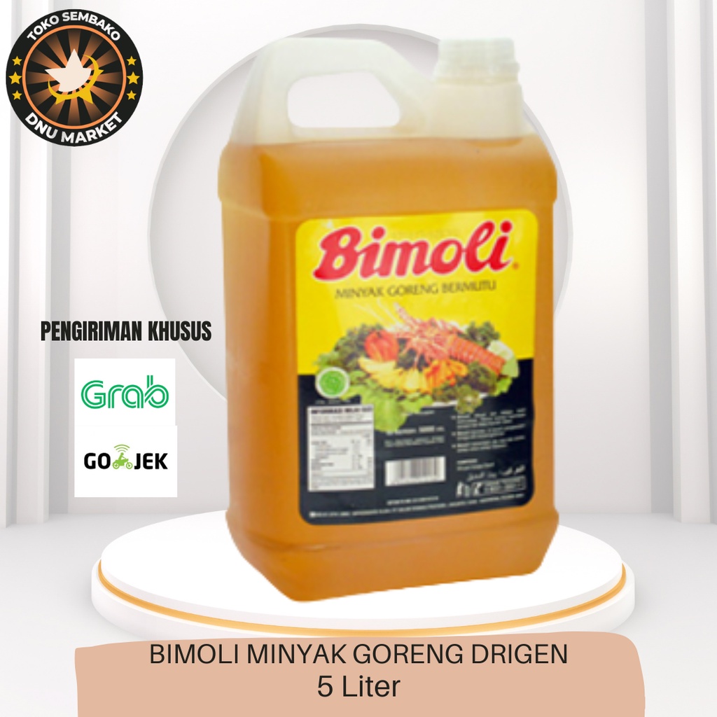 Jual BIMOLI MINYAK GORENG DRIGEN | 5 LITER | Shopee Indonesia