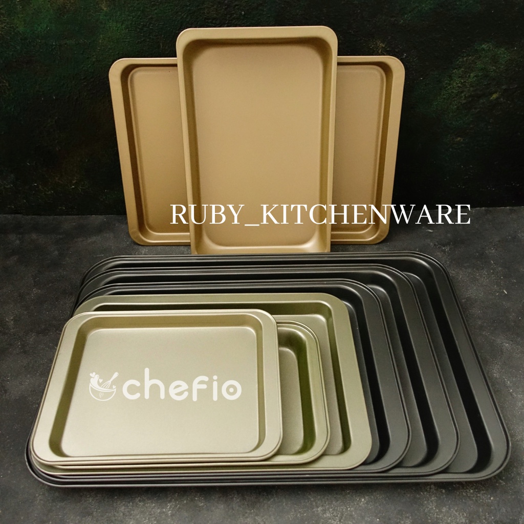Jual Loyang Persegi Panjang Ceper Baking Tray Nampan Loyang Kue Kering ...