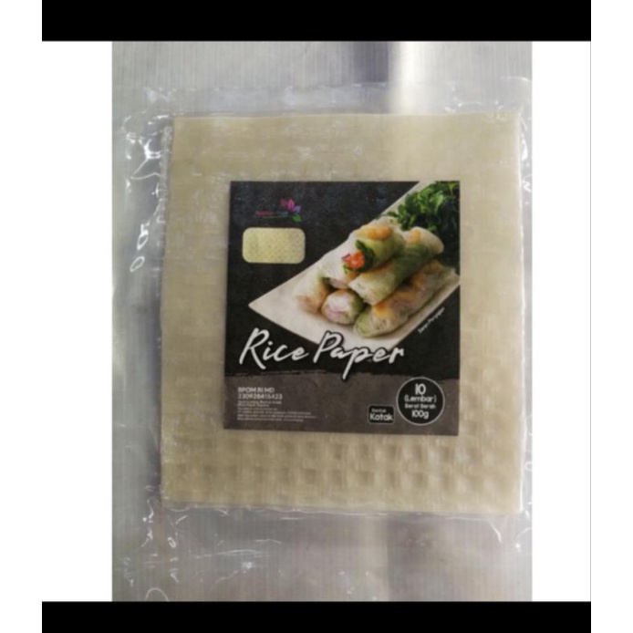 Jual Rice Paper Kotak Halal (10 lembar) | Shopee Indonesia