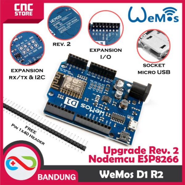 Jual Promo WEMOS D1 R2 WIFI ESP8266 UNO BASED BOARD DEVLOPMENT NODEMCU ... Jual Promo WEMOS D1 R2 WIFI ESP8266 UNO BASED BOARD DEVLOPMENT NODEMCU ...