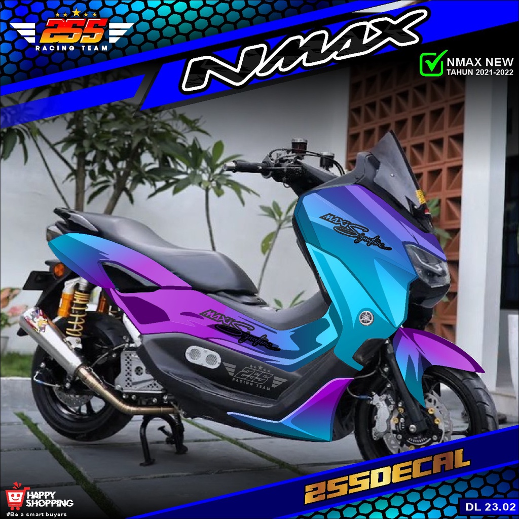 Jual (COD) Stiker Decal NMAX NEW 2020 2021 2022 Full body Fullblok ...