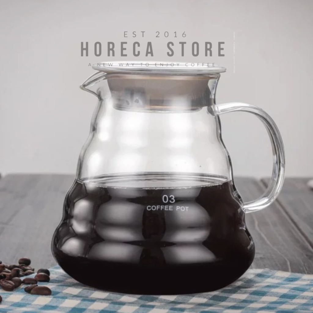 Jual Server Kopi 800 ML / Coffee Maker Pot V60 Drip Kettle / Server ...