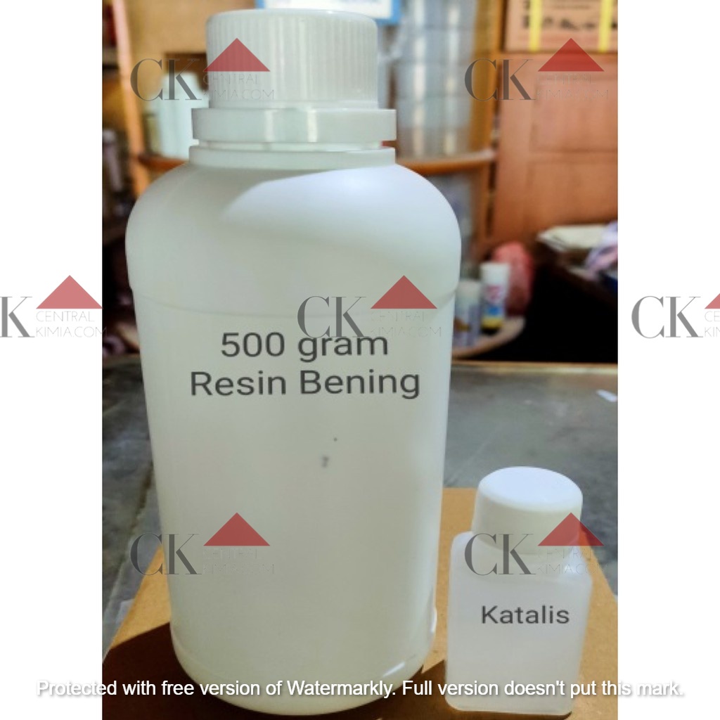 Jual Resin Bening 500ml (paket) | Shopee Indonesia