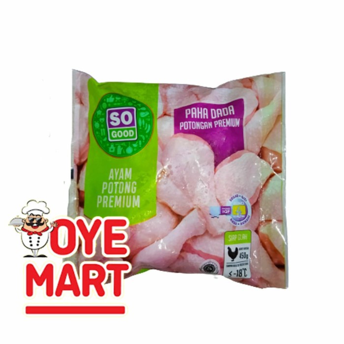 Jual SO GOOD PAHA DAN DADA 450GR/ DAGING AYAM POTONG BEKU MURAH ...
