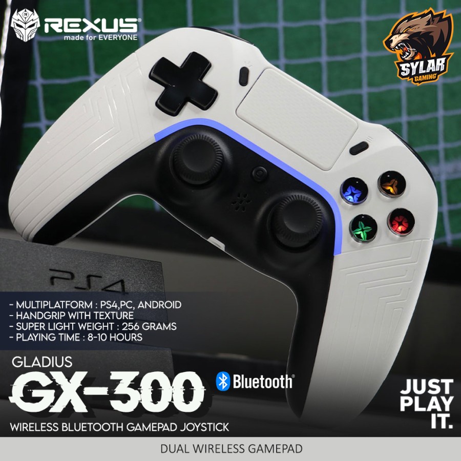 Jual Rexus GX300 / GX-300 Wireless Bluetooth Gamepad Joystick | Shopee Indonesia