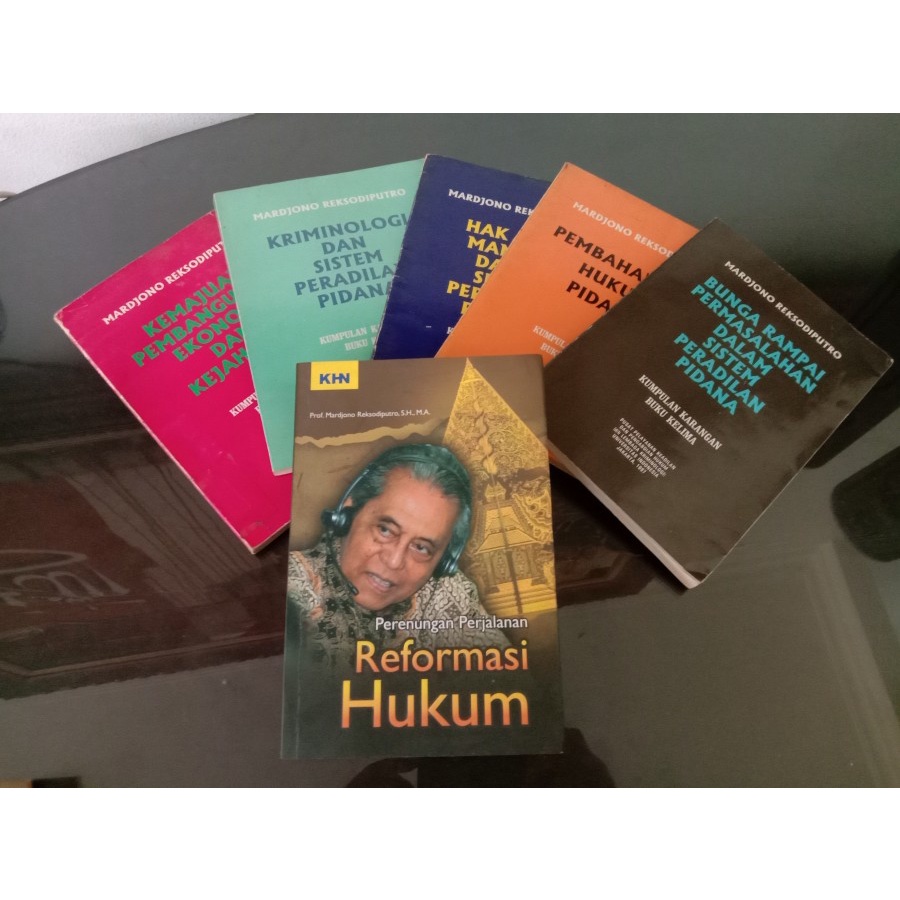 Jual Kumpulan Karangan Hukum Pidana Buku 1 s.d 5 - Mardjono ...