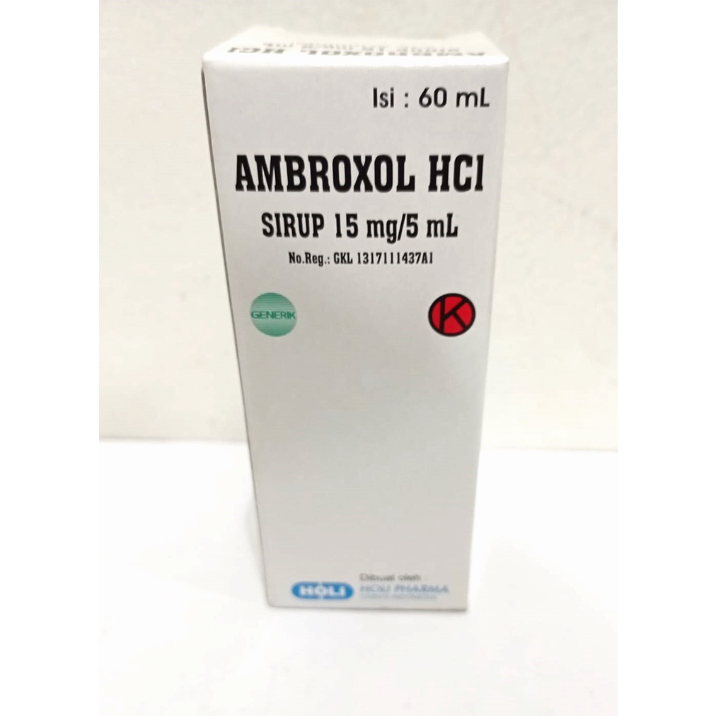 Jual AMBROXOL 15MG SYR 60ML | Shopee Indonesia
