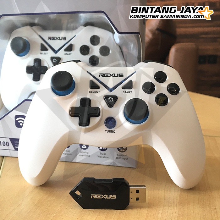 Jual REXUS Gamepad/Joystick Wireless 2.4GHz Gladius GX100 | Shopee ...