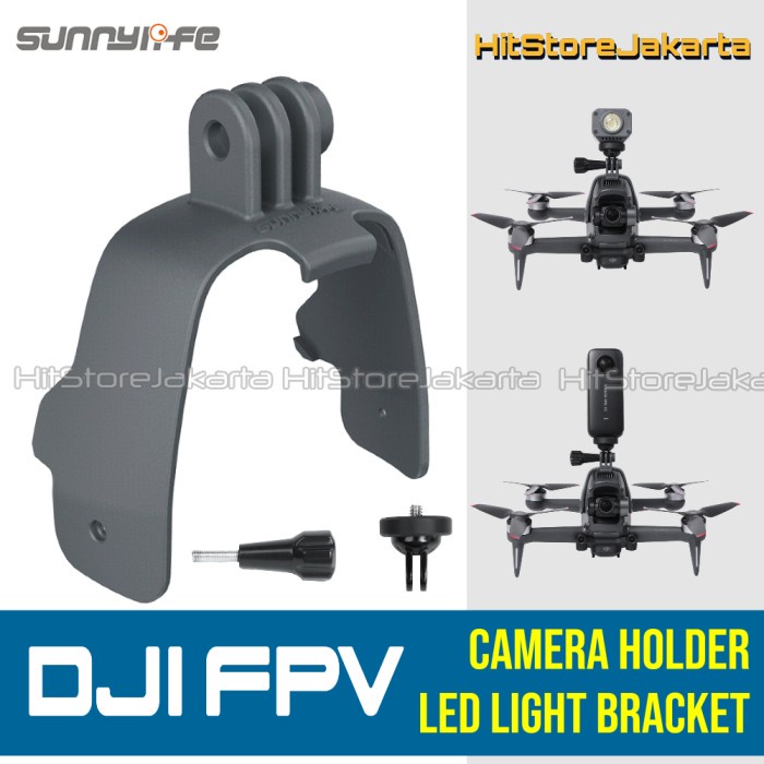 Jual DJI FPV Camera Top Mount GoPro Insta360 Osmo Action 2 Mount DJI ...