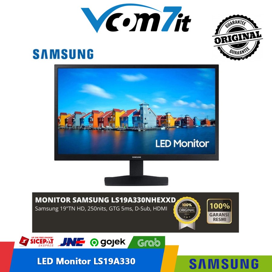 Jual LED Monitor Samsung 19 inch S19A330 HDMI LS19A330NHEXXD Garansi ...