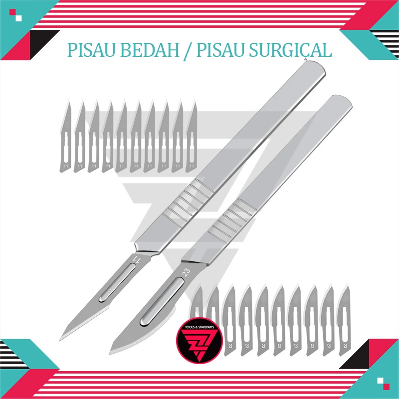 Jual Pisau Surgical / Pisau Bedah Steril / CR3 / CR4 / Mata pisau bedah ...