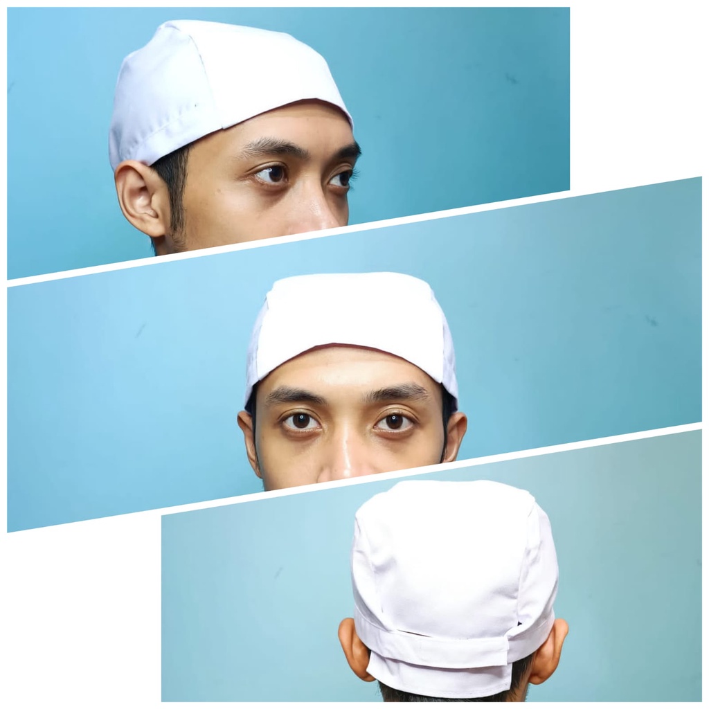 Jual Topi Koki / Topi Chef / Topi Bedah / Topi Medis Model Jepang ...