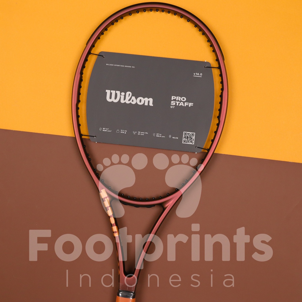 Jual Raket Tenis Wilson Pro Staff 97 97L 97UL Team v14 Tennis Racket Ori | Shopee Indonesia