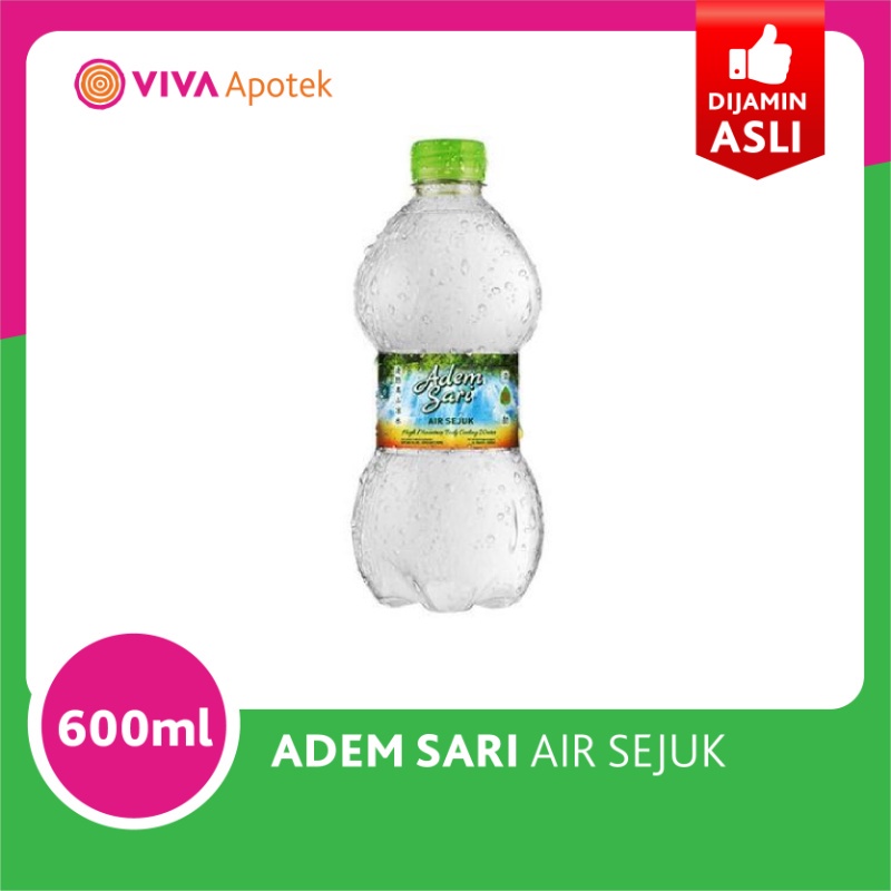 Jual Adem Sari Air Sejuk Botol 600Ml | Shopee Indonesia