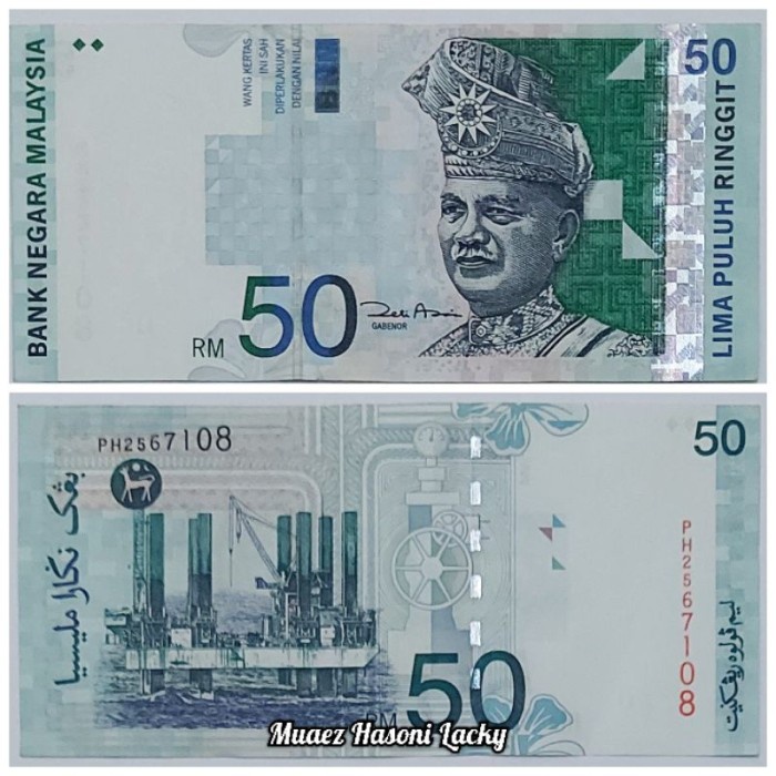 Jual Koleksi Ringgit Malaysia Pecahan 50 Old Series Original | Shopee ...