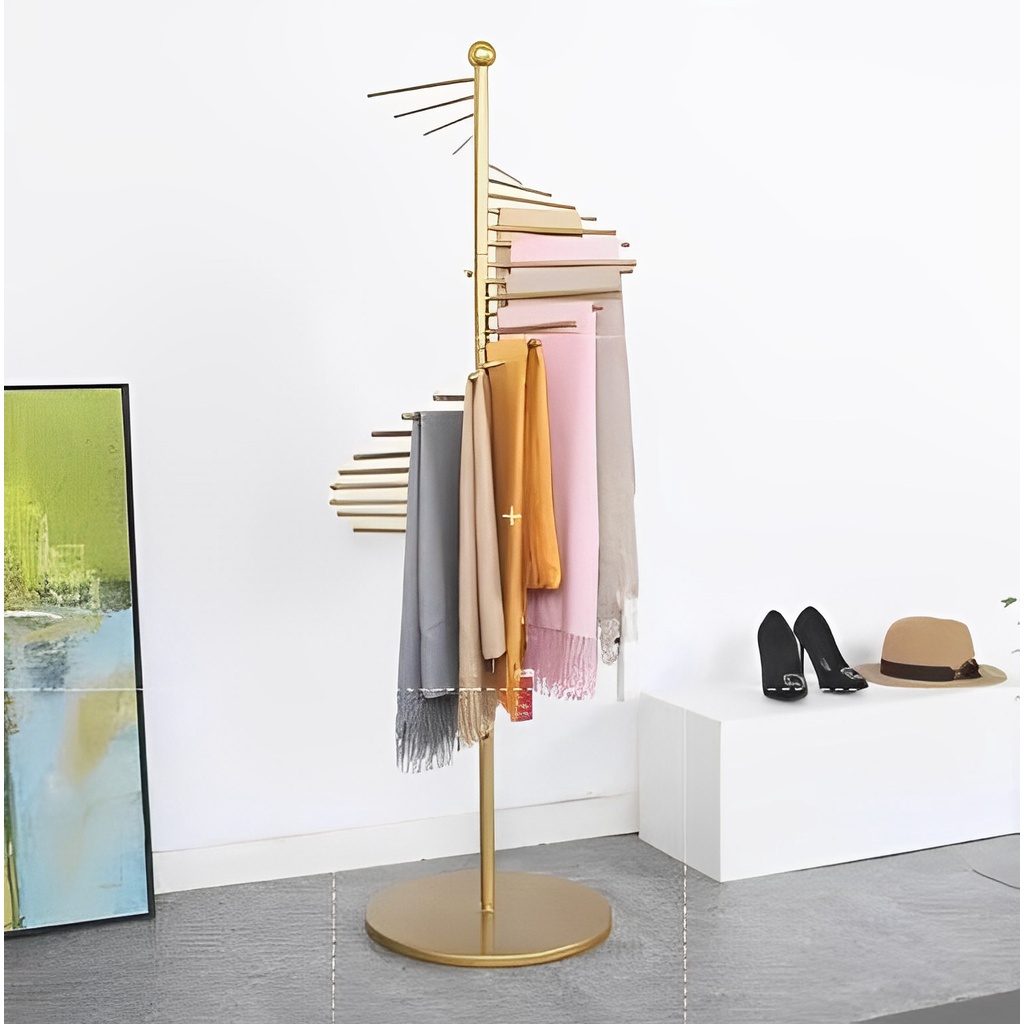 Jual Standing Hijab Besi / Gantungan Hijab Besi / Rak Hijab / Tempat ...