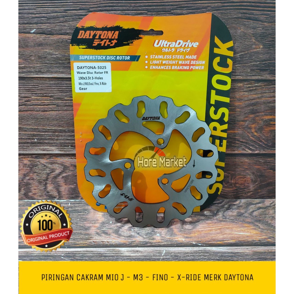 Jual PIRINGAN CAKRAM DAYTONA FAZZIO MIO J M3 SOUL GT FREEGO FINO XRIDE ...
