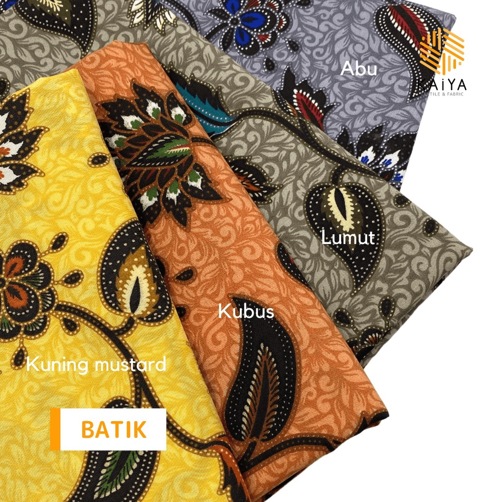 Jual Bahan Kain Seragam Kemeja Katun Batik per 0,5 meter | Shopee Indonesia