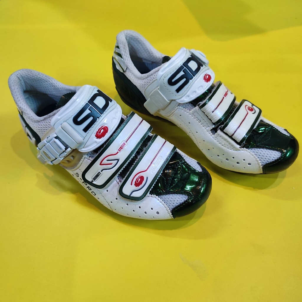 Jual Sepatu SIDI Genius 5 Pro Woman Ve White Grey Cream Original Sepatu ...