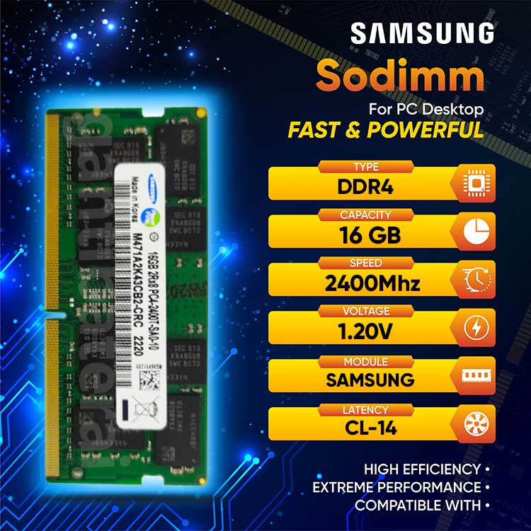 Jual Ram Laptop 16GB DDR4 2400 PC4-2400 Sodimm memory | Shopee Indonesia