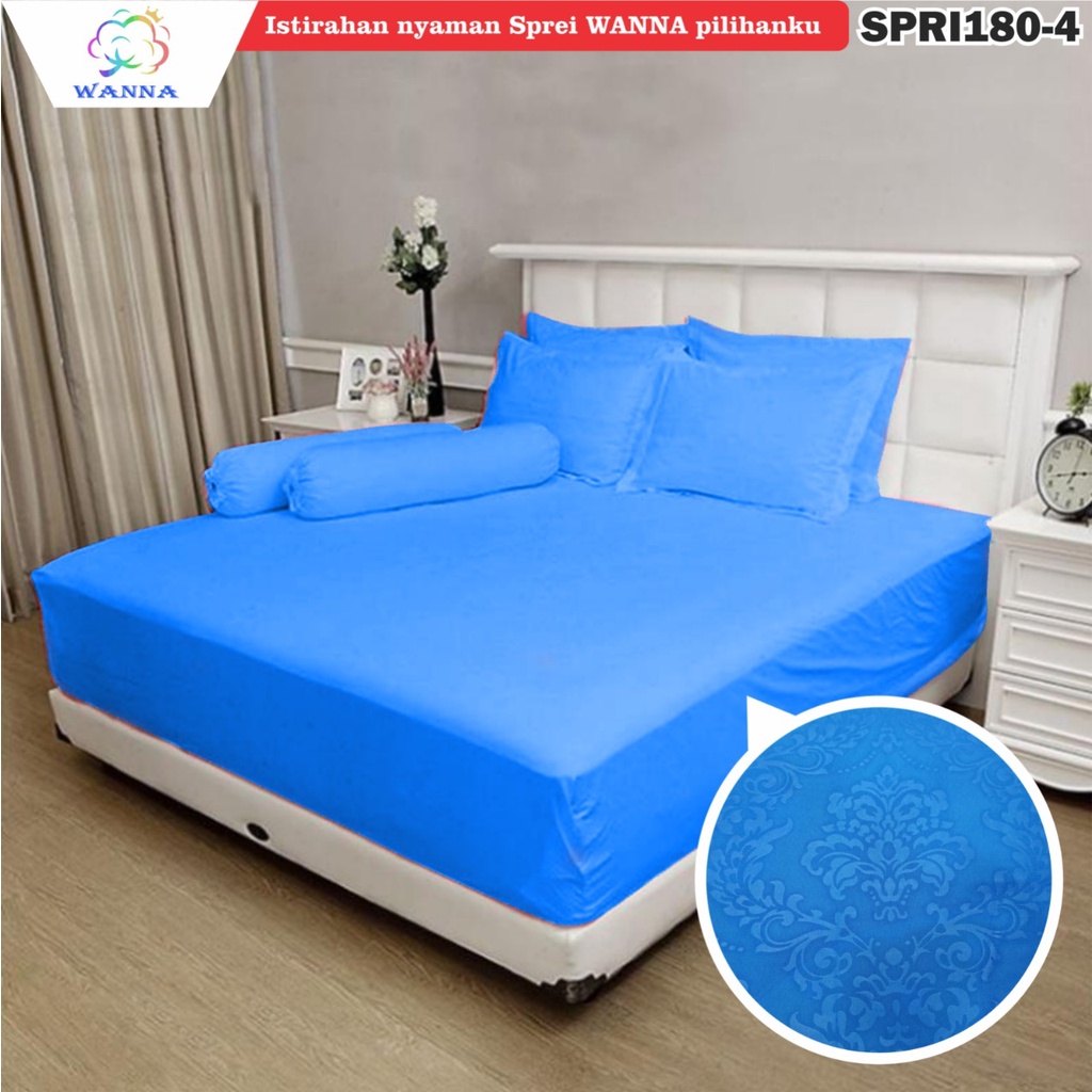 Jual World Home Sprei Polos Single Double Sprei Homemade Anti Luntur ...