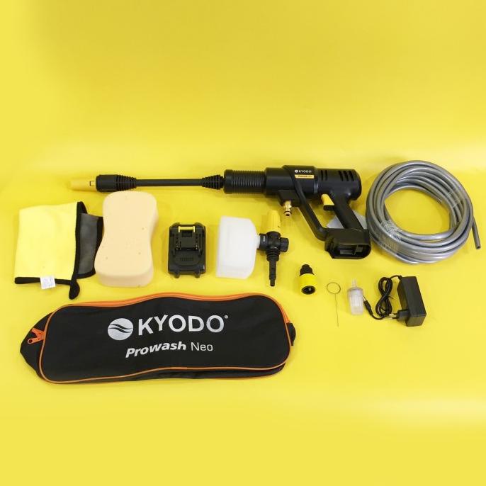 Jual Alat Cuci Mobil Motor Portable Baterai Dc / Steam Kyodo Prowash ...