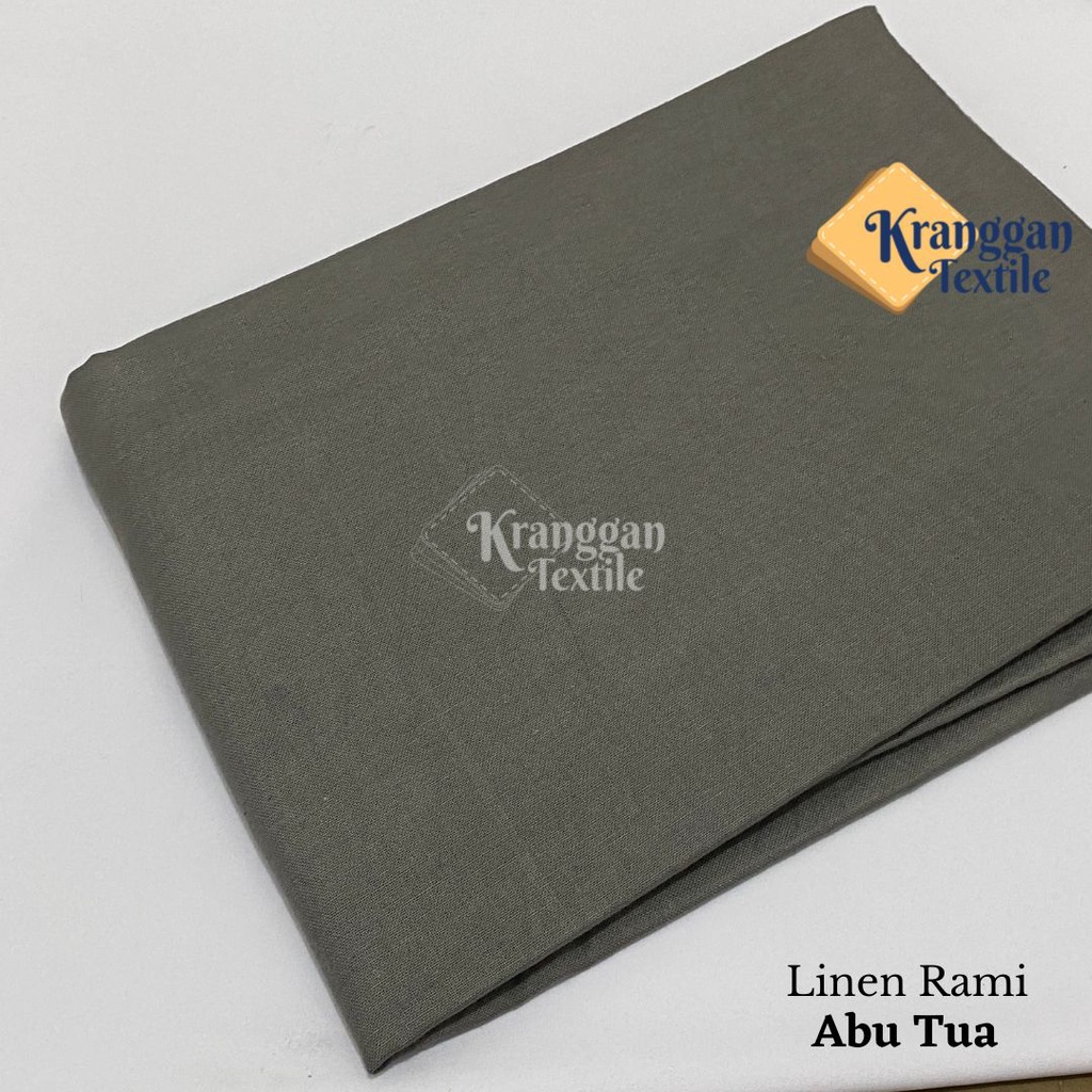 Jual Bahan Kain Linen Rami Katun Premium Lebar 150cm | Shopee Indonesia