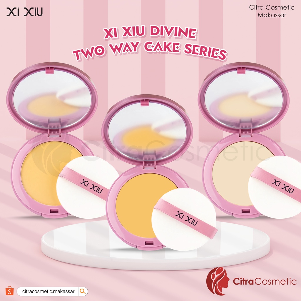 Jual ️CitraCosmetic ️ Xi xiu Divine Two Way Cake Series | Shopee Indonesia