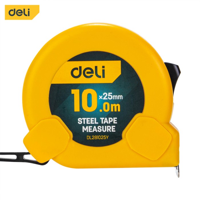 Jual Deli Meteran Tukang 3 - 10 Meter / Measuring Tape Cm / M / Feet ...