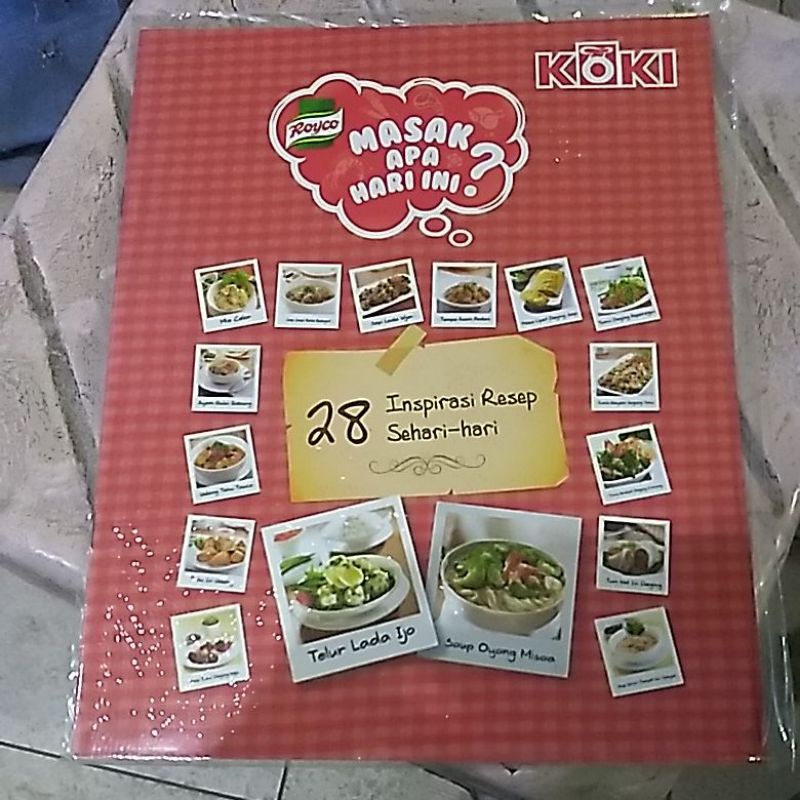 Jual BUKU MASAKAN KOKI ORIGINAL | Shopee Indonesia