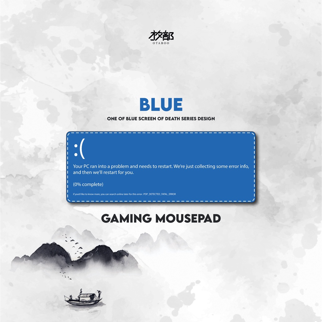 Jual The Blue Screen of Death Series - Blue by Otaboo HQ | Gaming ...