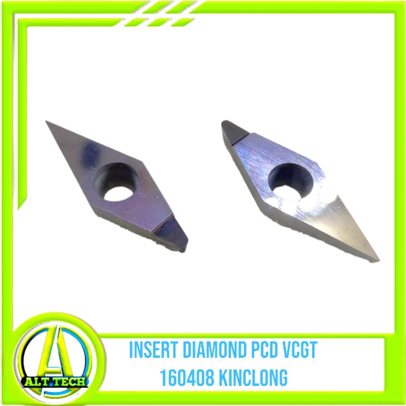 Jual Insert Diamond Pcd VCGT 160408 For Alumunium Kinclong Vcmt Vcgw Pcd Gstoor | Shopee Indonesia