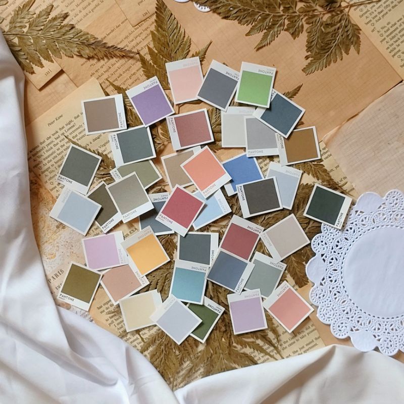 Jual [ DAYOKEU ] pantone sticker HVS murah / stiker koleksi warna ...