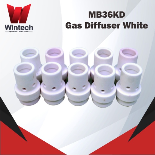 Jual Ceramic MB36KD Wintech 1 PCS / Gas Diffuser UNTUK MIG TORCH MB36 Tipe BINZEL | Shopee Indonesia