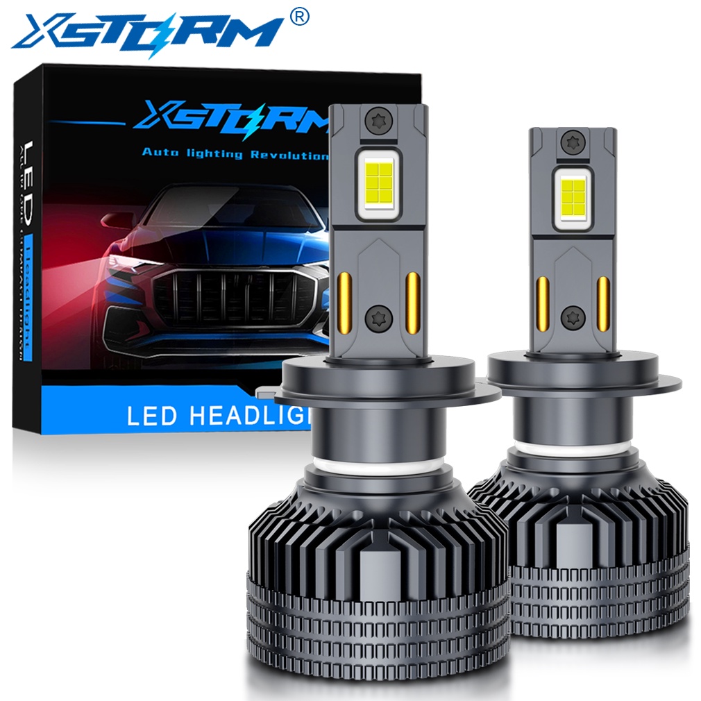 Jual Xstorm 2Pcs 150W H4 LED H11 Led Lampu Depan Mobil 30000LM Canbus ...