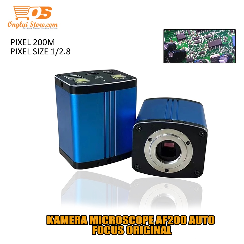 Jual Camera Microscope AF200 Kamera Mikroskop Auto Focus Original ...