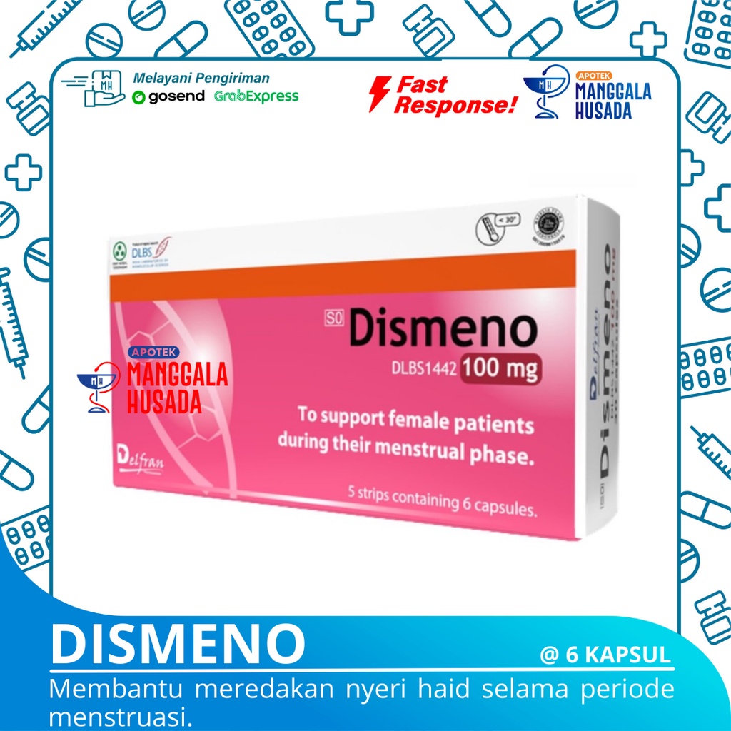 Jual DISMENO 100 MG PER STRIP @ 6 KAPSUL | Shopee Indonesia