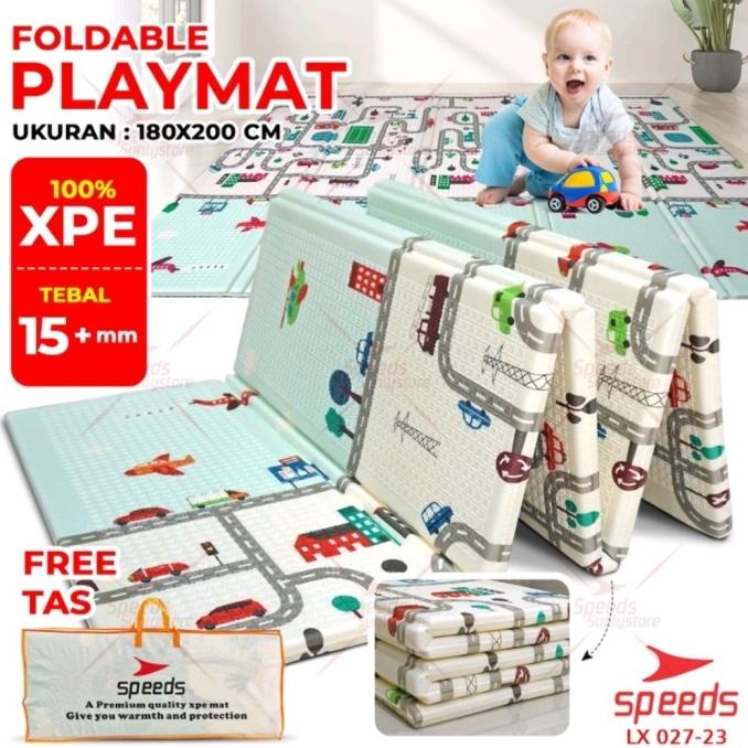 Jual Playmat Bayi Lipat Tebal Karpet Anak Baby Matras Bayi Playmate ...