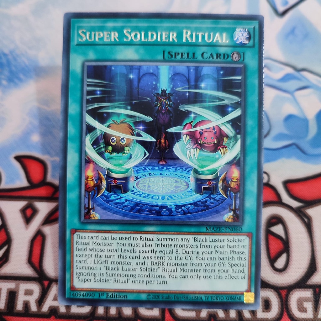 Jual yugioh super soldier ritual MAZE rare 1st original | Shopee Indonesia
