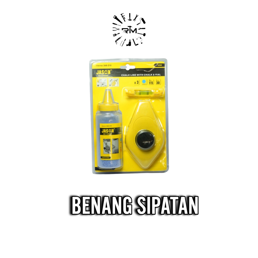 Jual Benang sipatan Ukur Tukang/Lot benang Set/Tali Sipat | Shopee ...