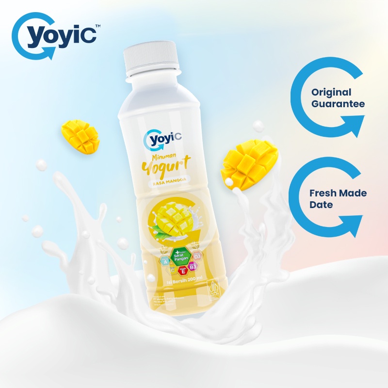 Jual Yoyic Minuman Yogurt 200 ML Segar Enak Dan Penuh Nutrisi Sumber ...
