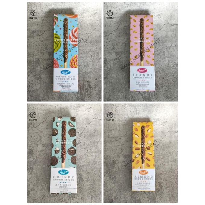 Jual Silahkan Order] Lovint Almond Choco Sticks 54gr / Crunky Choco ...